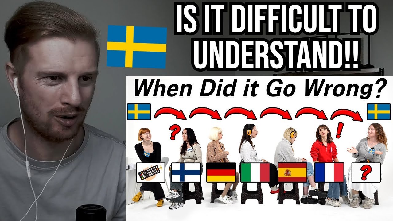 Reaction To How Swedish Sounds to Non-Swedish Speakers?? - YouTube