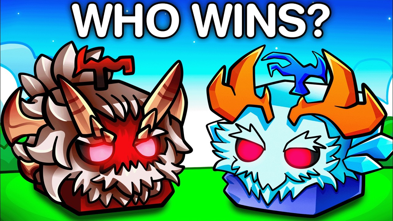 FIEND Yeti vs Every Fruit in Blox Fruits - YouTube