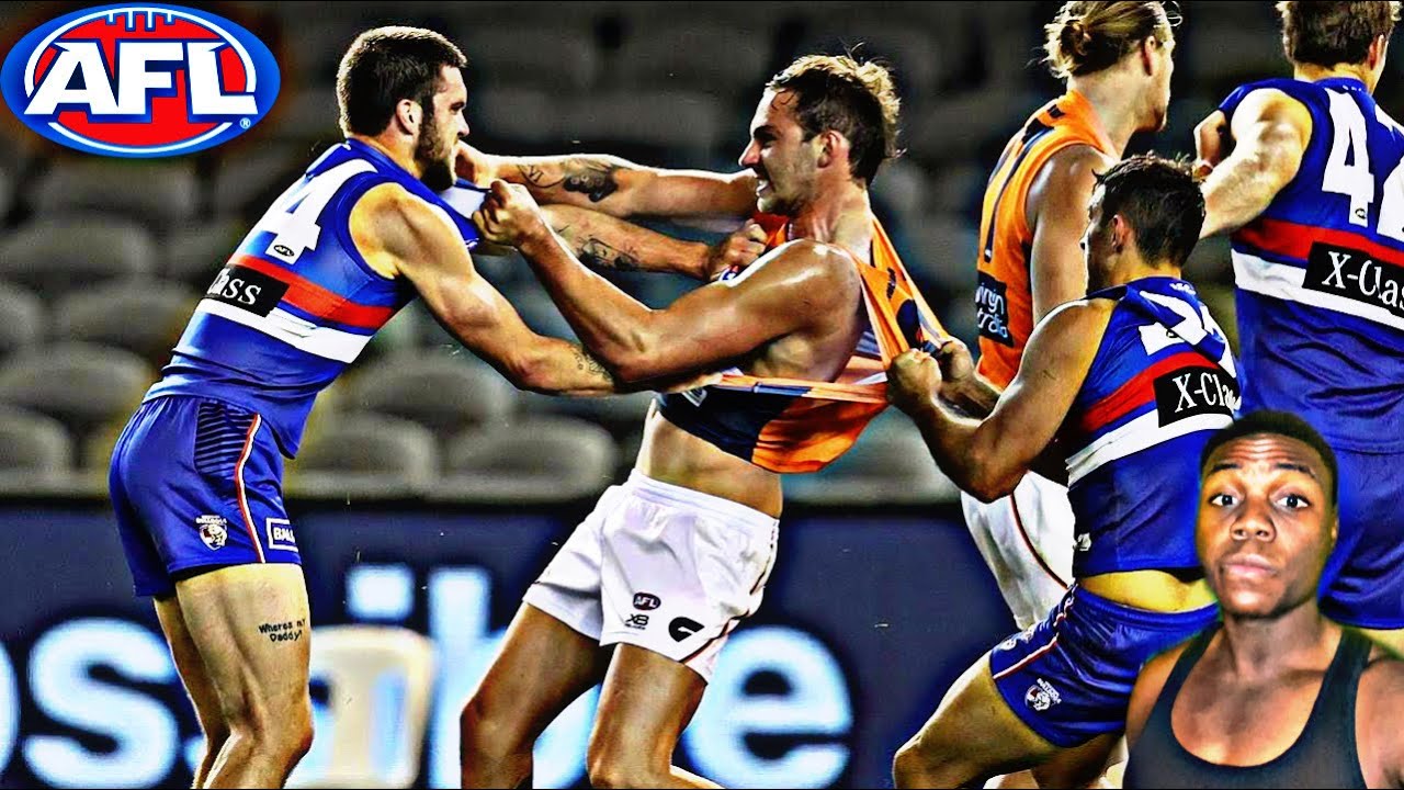 BIGGEST FIGHTS IN THE AFL 2022!! Reaction - YouTube