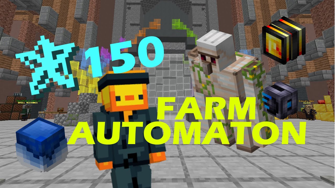 Farmer les Automatons TUTO - Hypixel Skyblock - YouTube