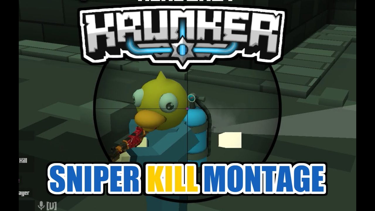 KRUNKER SNIPER KILL MONTAGE #15 - YouTube