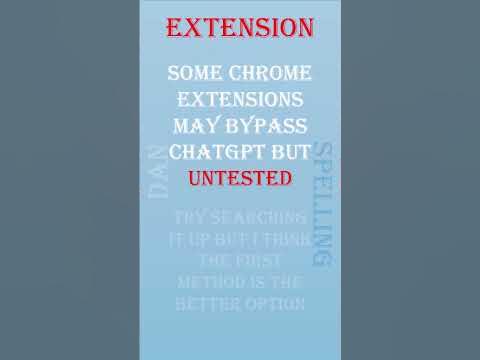 Chatgpt Filter Bypass Tutorial Dan DanGPT - YouTube