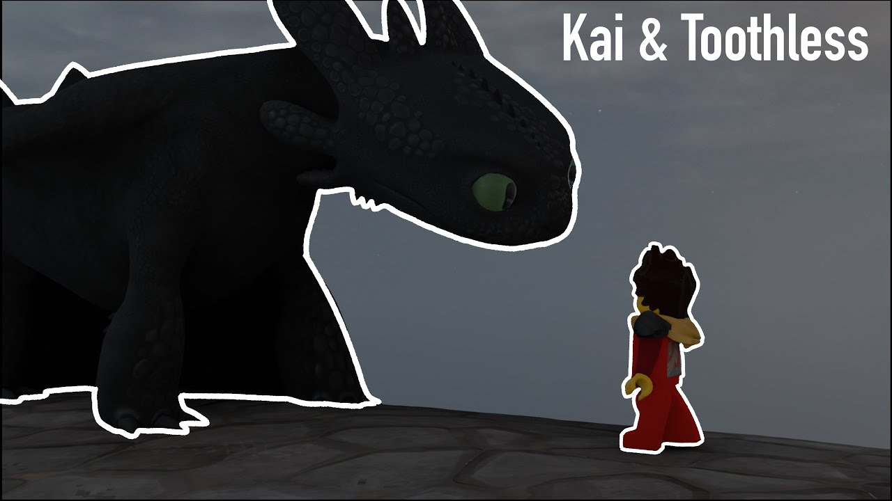 Ninjago x How To Train Your Dragon - Kai & Toothless - YouTube