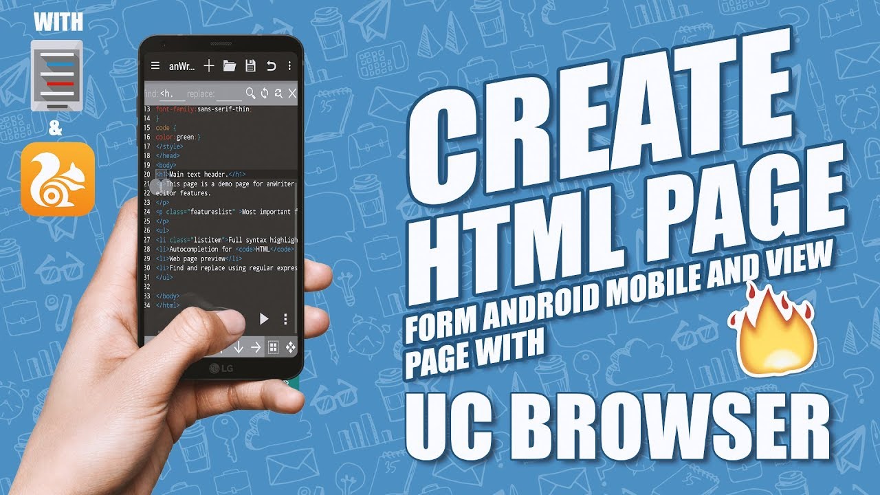 Create HTML Page Form Android Mobile And View Page With UC Browser YouTube create-html-page-form-android-mobile-and-view-page-with-uc-browser-youtube