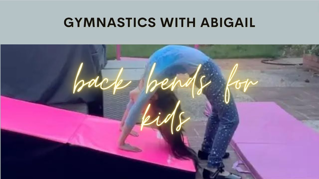 How to do Backbend for kids - YouTube