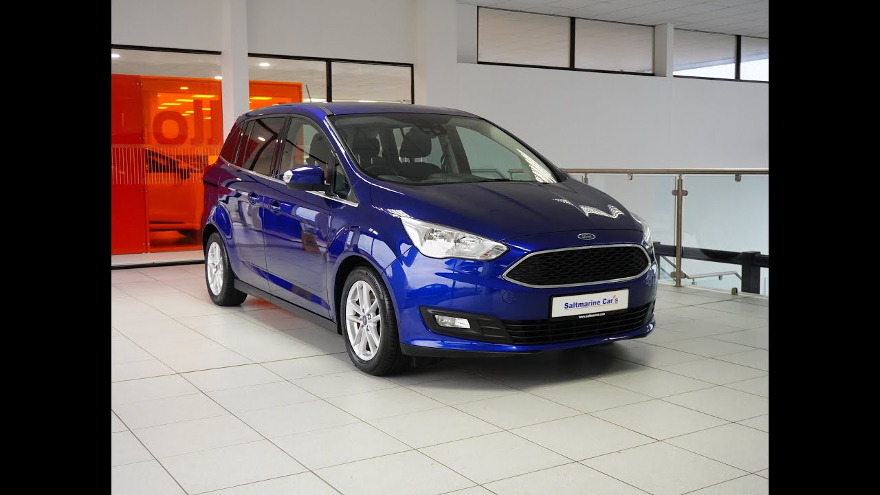 2018 Ford Grand C-Max 1.5 tdci 120 Zetec 7 seater - YouTube