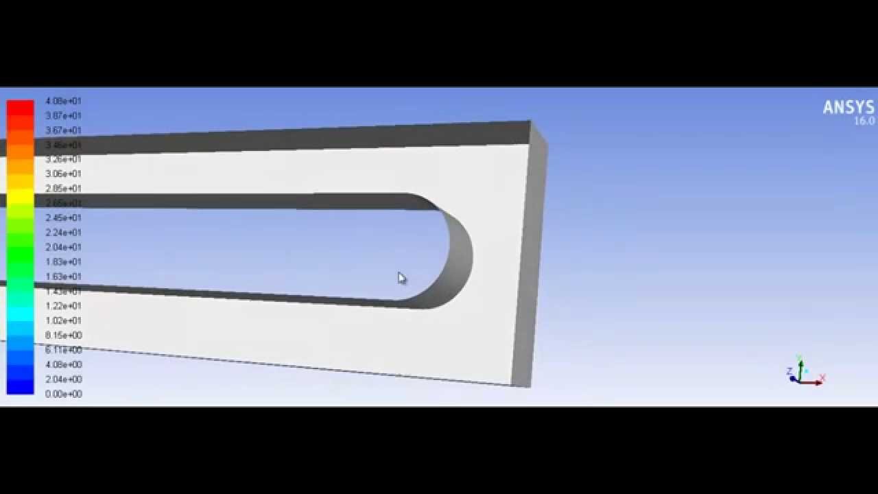 180 Deg Bend CFD - YouTube