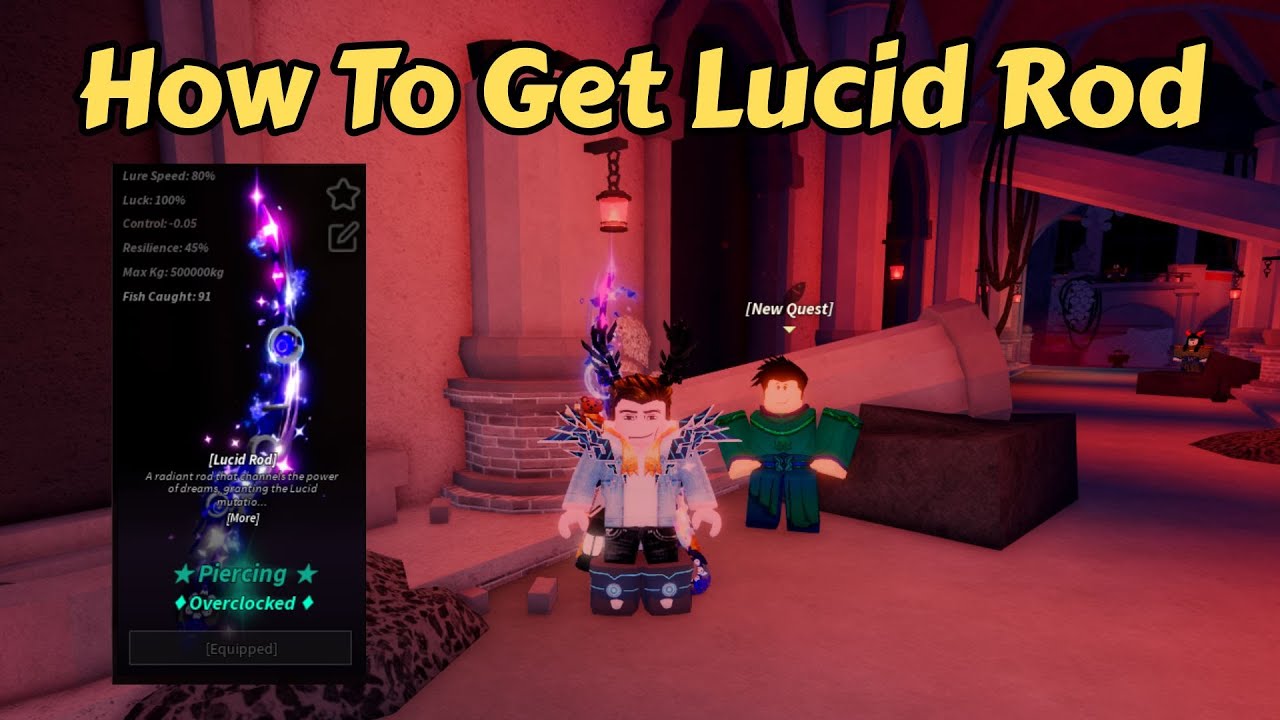 How To Get LUCID ROD (EASY) | Fisch | Roblox - YouTube