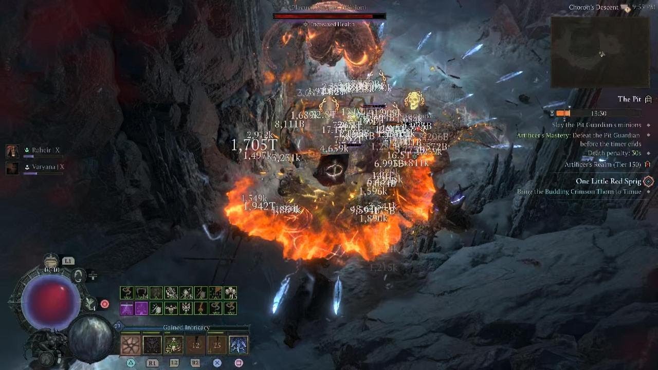 Diablo IV_SpiritBorn Pit 150 8.15 Mins : Mekuna Quill Volley Build ...