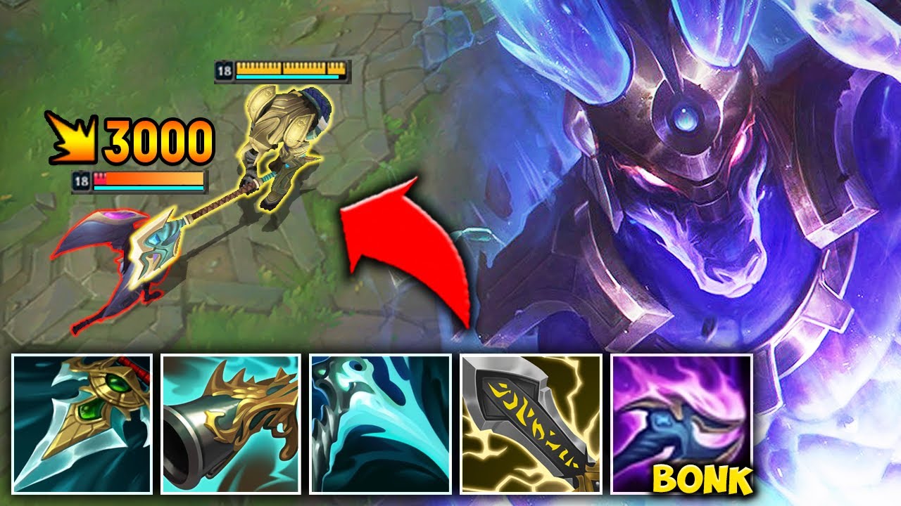 NASUS, BUT I'M LETHALITY AND KILL YOU WITH ONE Q! (MEGA BONK BUILD ...