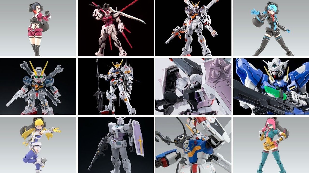 New Gundam Base and Event Limited Kits! Gun Girl! 30MM ! - YouTube