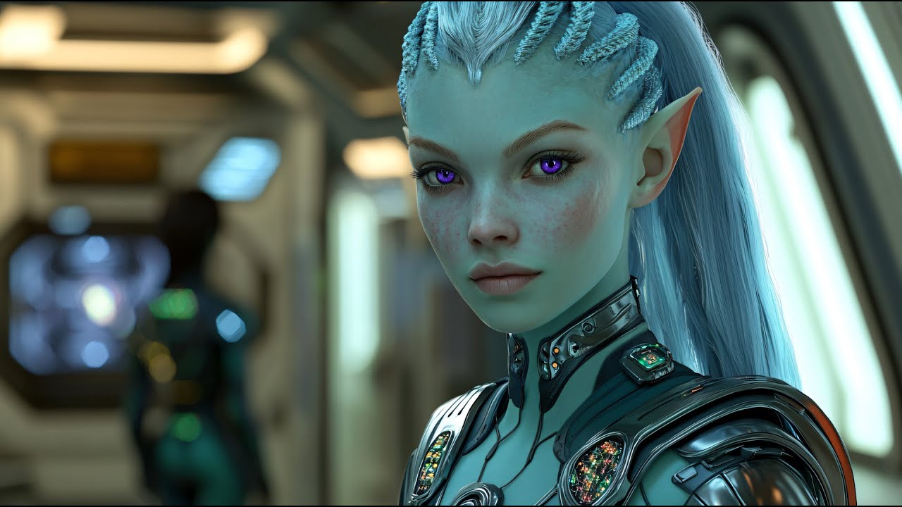 Young Alien Girl Fell Hard for a Human—He Said "Come Back When You’re ...