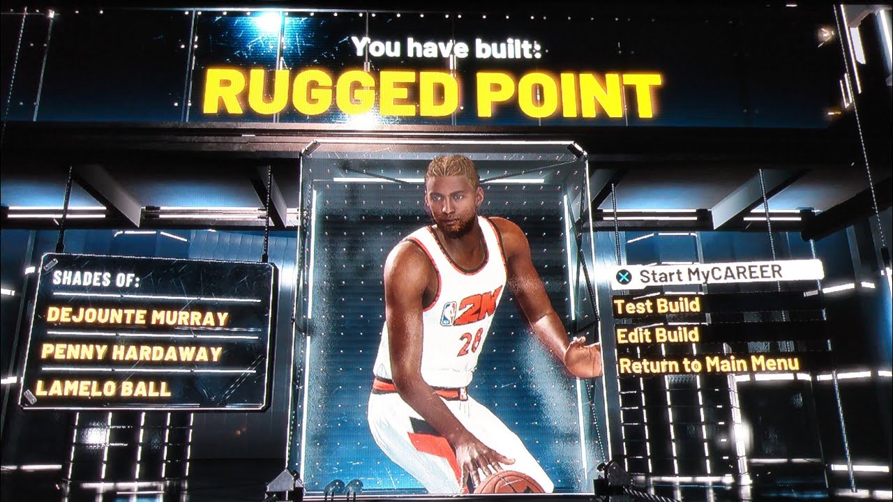 NBA2K22 Rugged Point All Around Threat Build 1st Ever on 2K22 Current ...