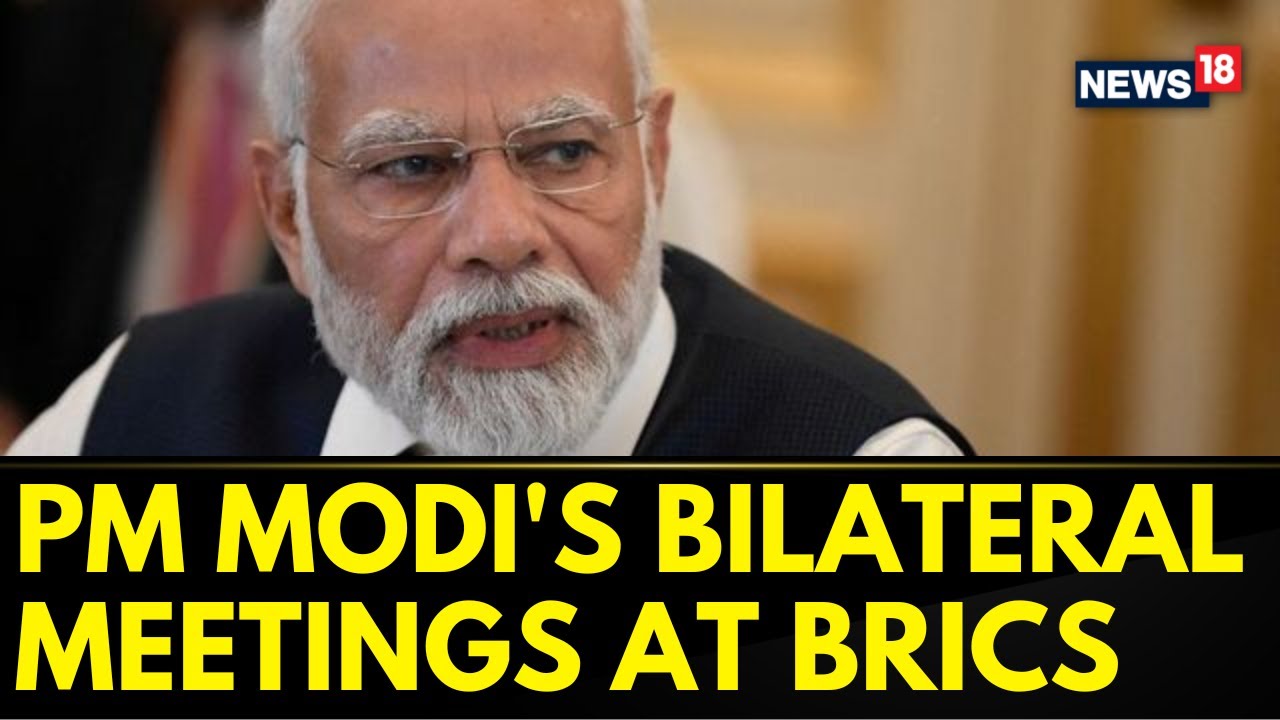 Bilateral Meeting of PM Modi Begins at BRICS Summit 2023 | PM Modi At ...