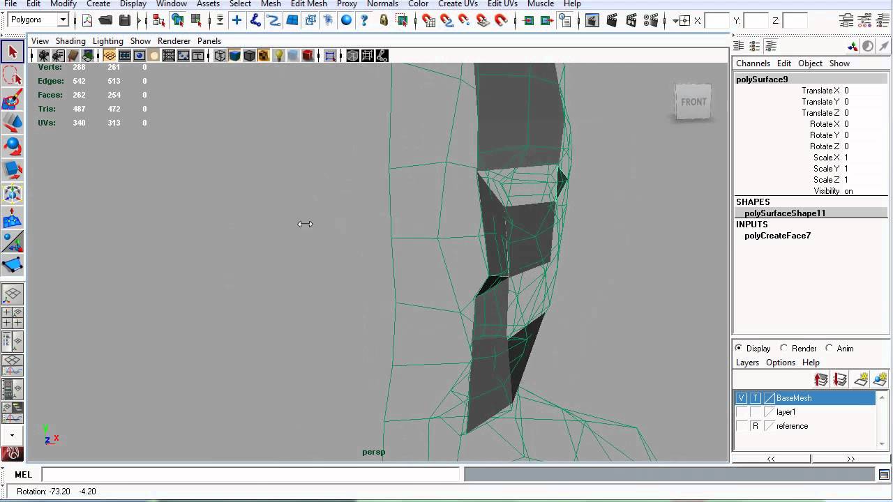 Ep. 03 2/6-Low Poly Face, and Reference Modeling Let's Play: "low poly ...