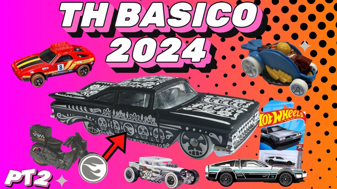 Los Hotwheels Treasure Hunt 2024 Pt2 | Chevy Impala, DMC Delorean y mas ...