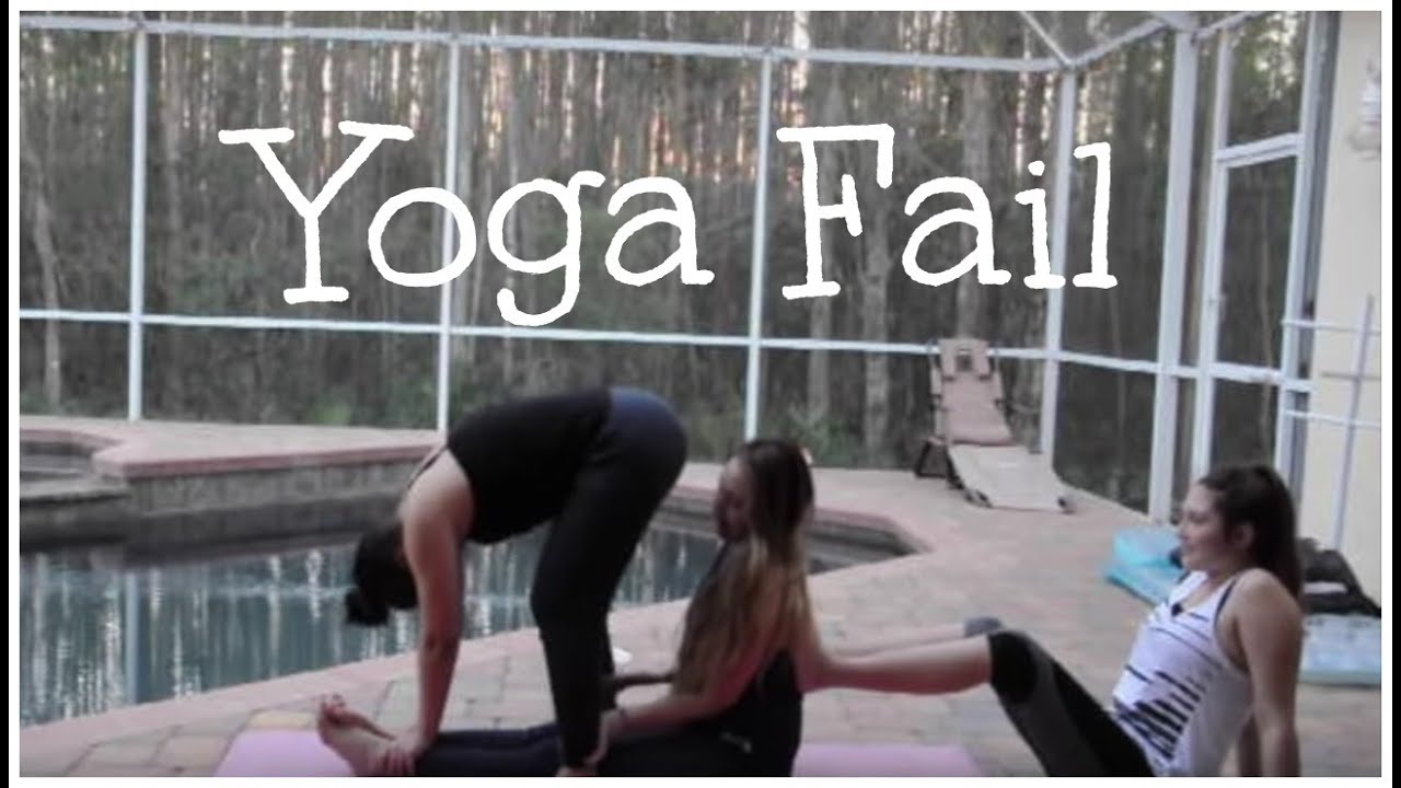 Yoga Challenge!!! ((FAIL)) - YouTube