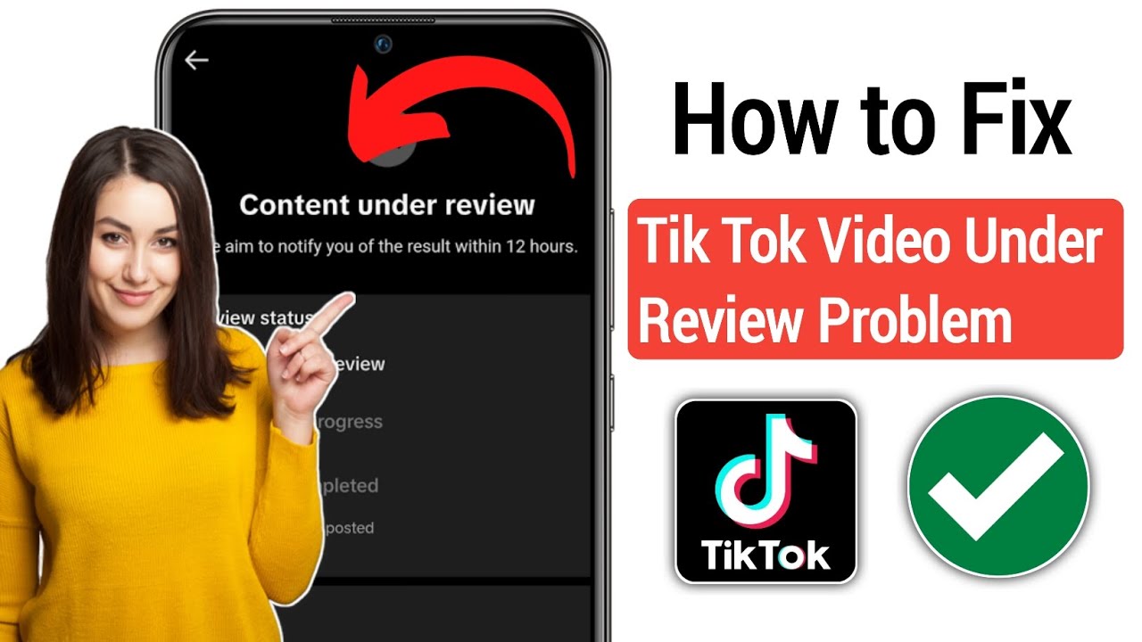 How to Fix Tik Tok Video Under Review Problem | Fix Tik Tok Video under review - YouTube