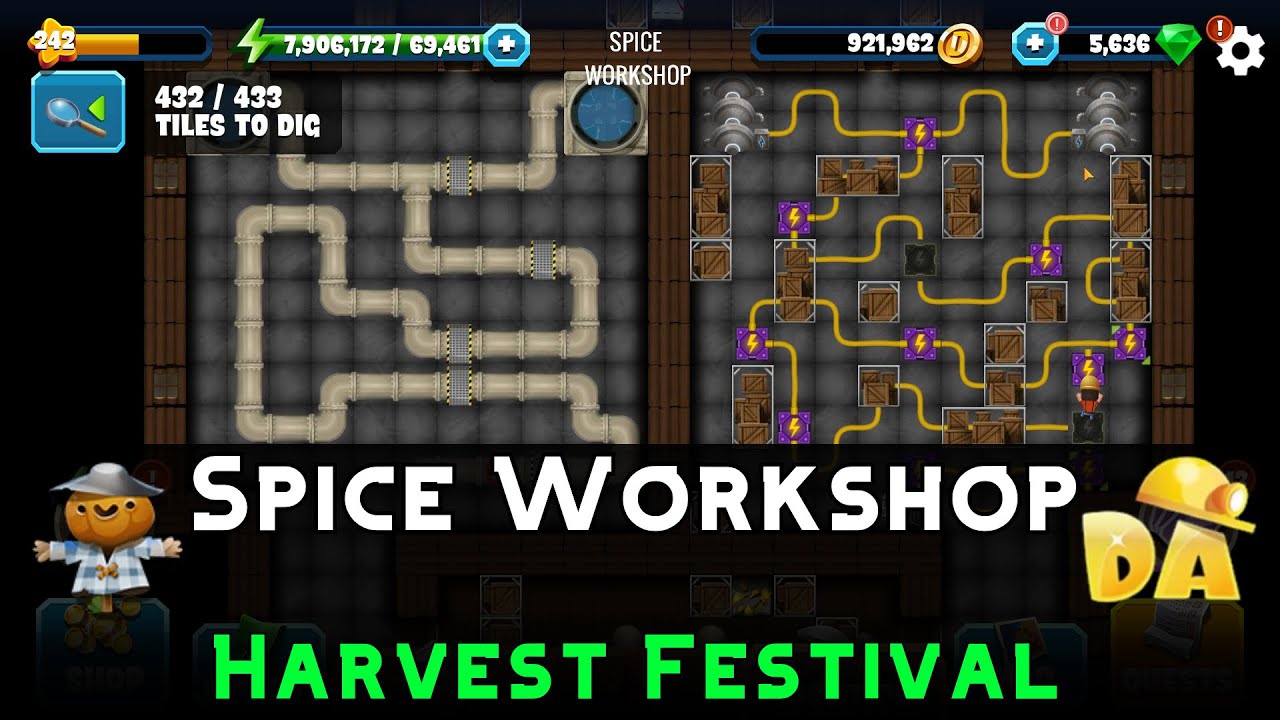 Spice Workshop | Harvest Festival #3 | Diggy's Adventure - YouTube