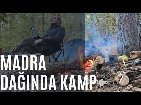 TEK BAŞINA DERİN ORMANDA KAMP(camping alone in the deep forest)