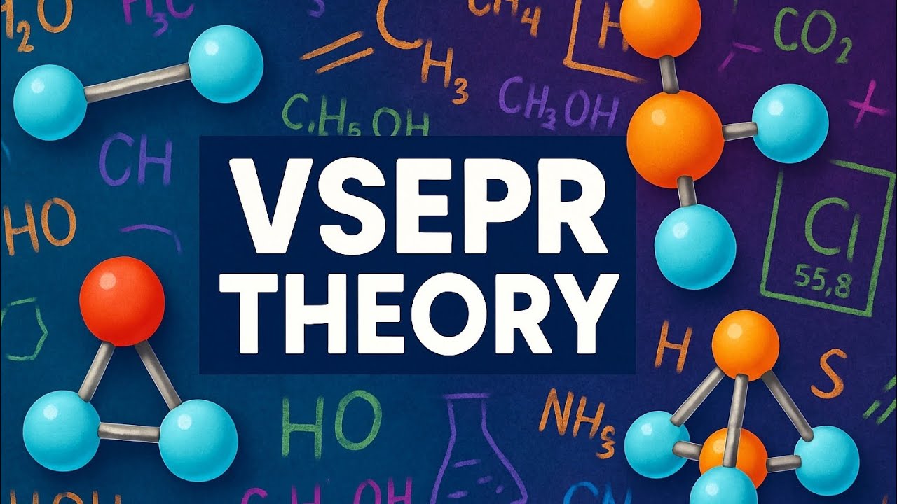 VSEPR Theory | Chemical Bonding | Shape of Molecules | Class 11 CBSE ...