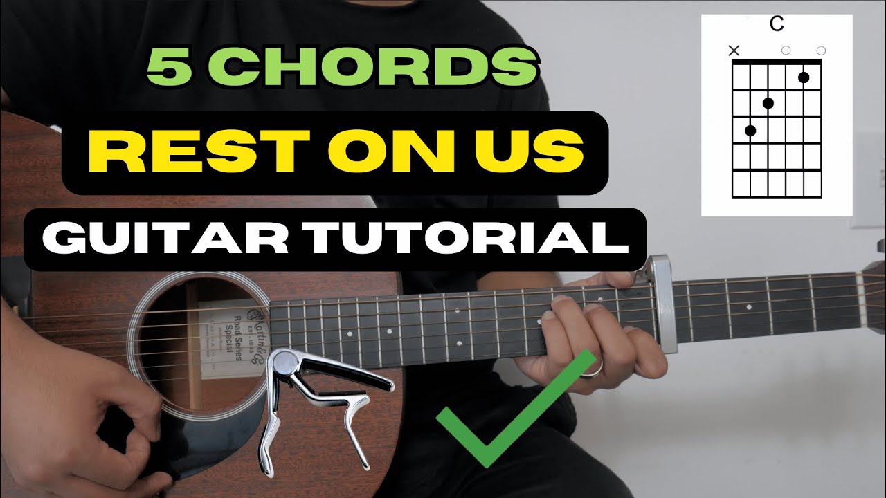 Rest On Us I Guitar Tutorial (with capo) I Upperroom - YouTube