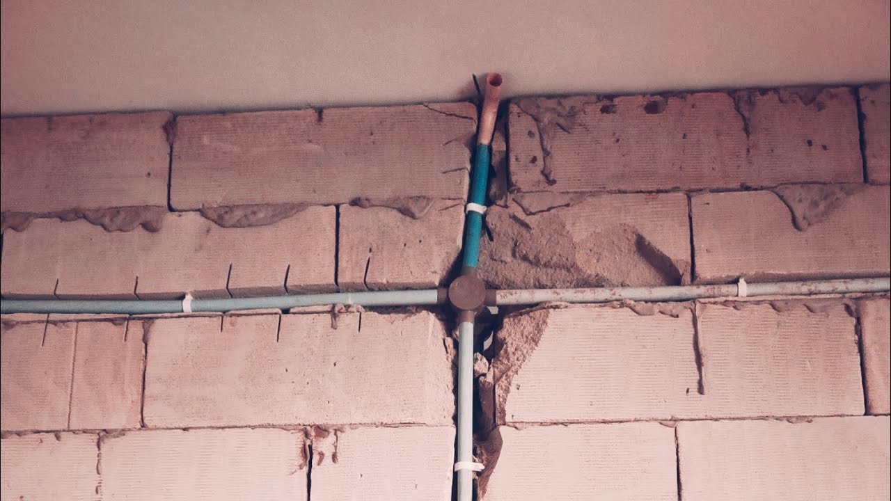 Correct method of cutting a slit in a wall.Wall cutting method. EWC ...