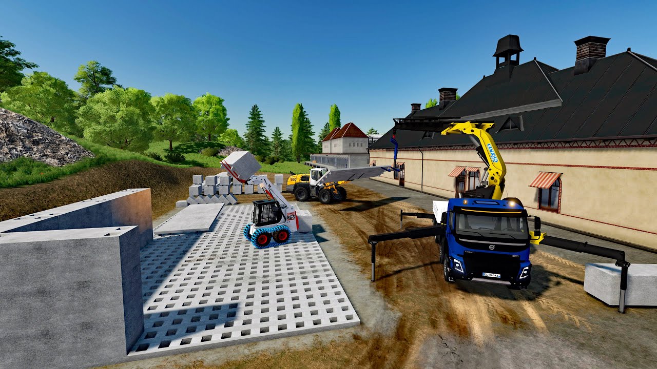 FS22 - Map Bjornholm 009🌲🫐 - Forestry, Farming and Construction - 4K ...