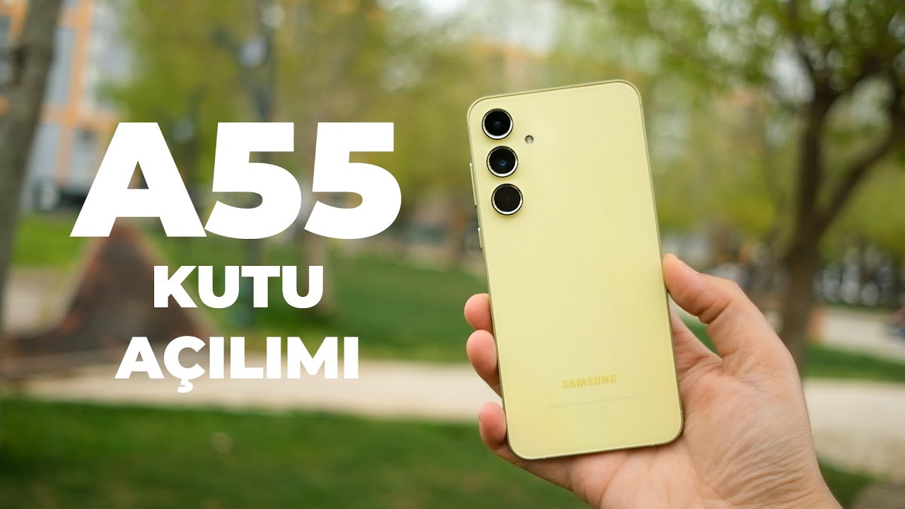 Samsung Galaxy A55 Kutu Açılımı - A55 Alınır mı? - YouTube