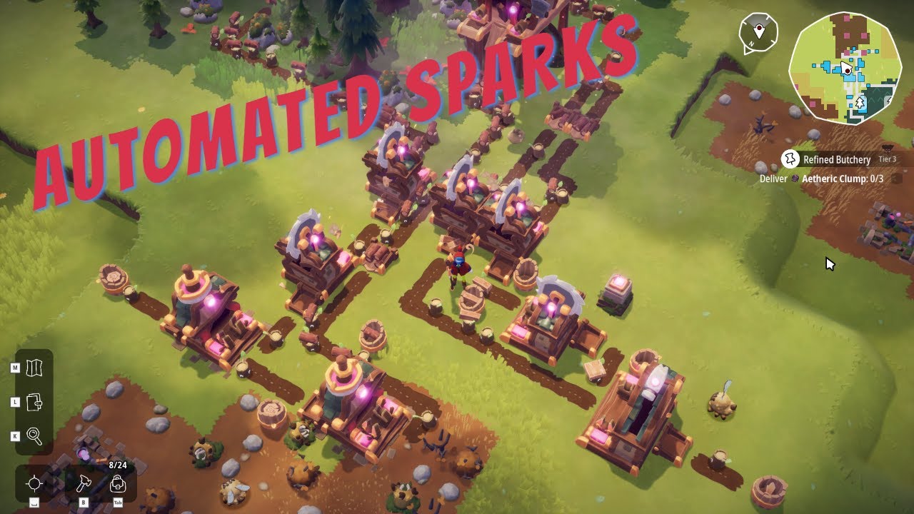 Automated Crafty Spark Production Factory | Oddsparks | Ep.4 - YouTube