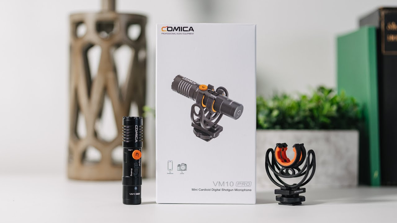 $50 Budget Shotgun Mic that WORKS GREAT! --- The Comica VM10 Pro Mic ...