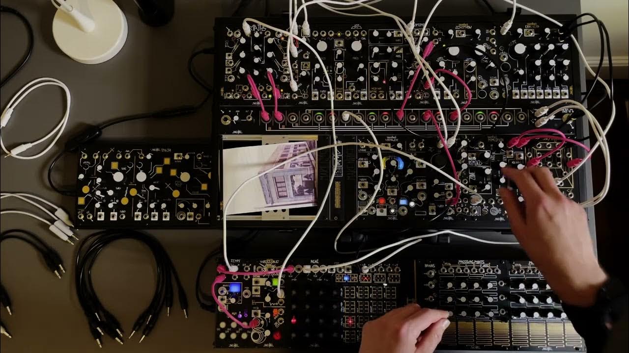 2022-11-13 jam with Make Noise Shared System, STO, Mimeophon and WORNG SoundStage - YouTube