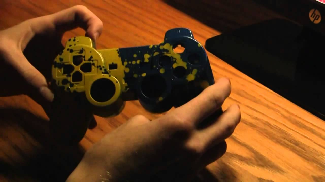 a Custom PS2 Controller Shell - YouTube