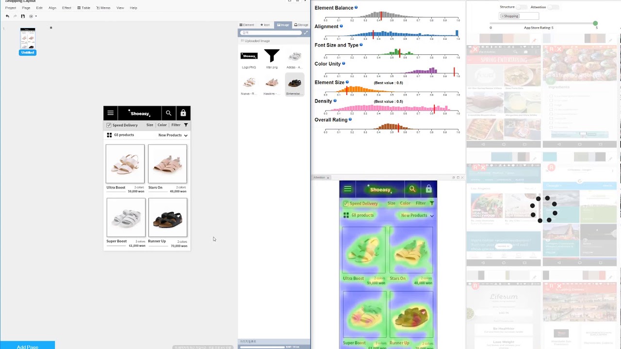 GUIComp: A GUI Design Assistant with Real-Time, Multi-Faceted Feedback ...