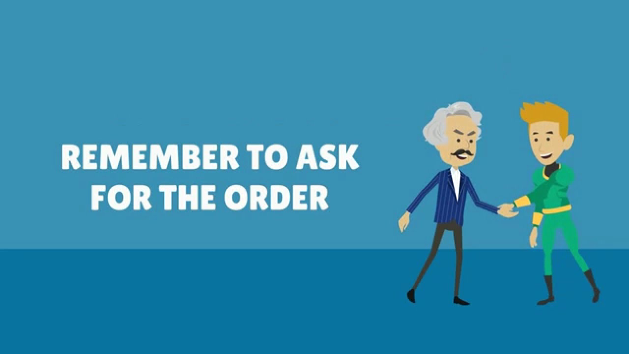 Free Sales Training Video: Remember to Ask for the Order - YouTube