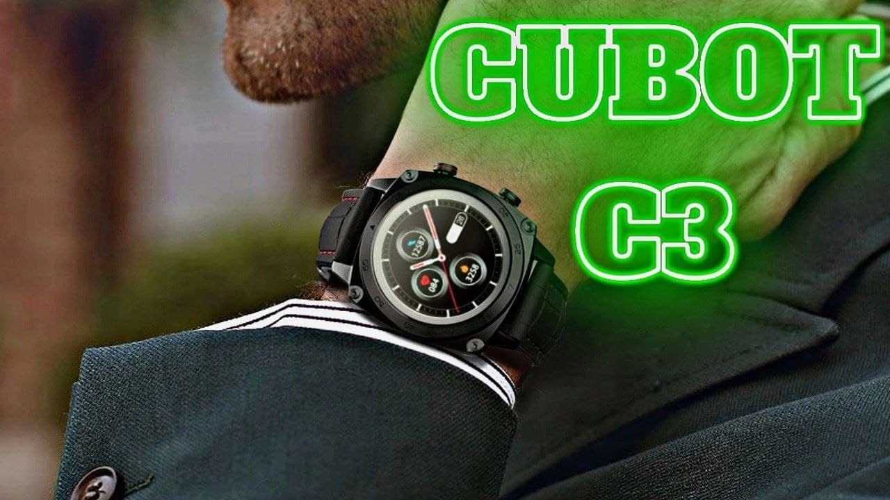 Fastest review Smart Watch Cubot C3 - YouTube