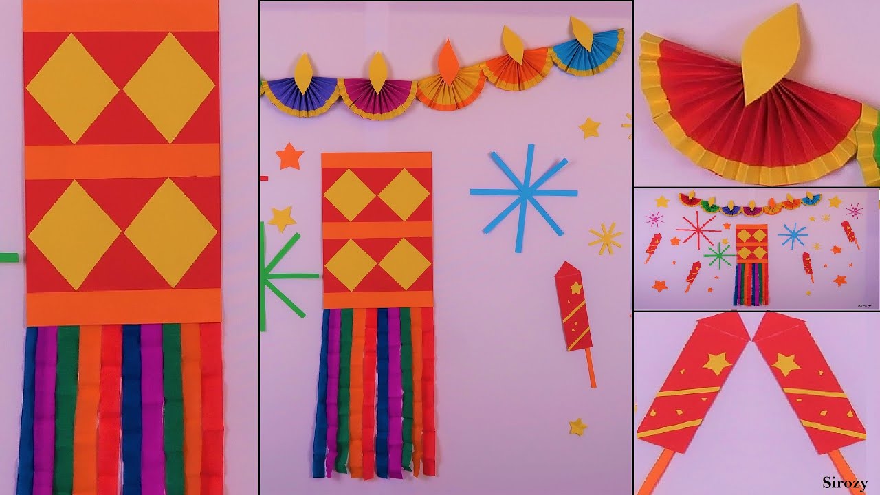 EASY Diwali Decoration Ideas | Party Backdrop For Holidays And New Year ...