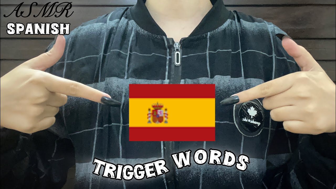 ASMR Spanish trigger words 🇪🇸 | language asmr - YouTube