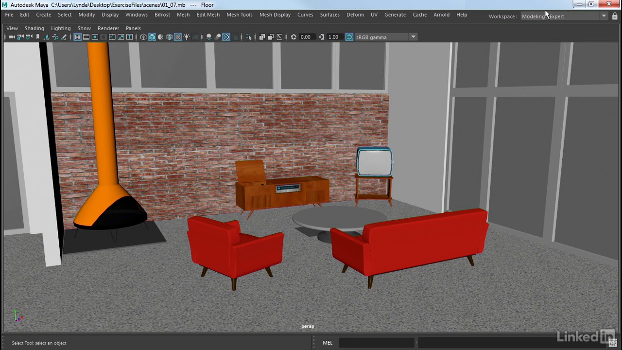010 Using Maya workspaces - YouTube