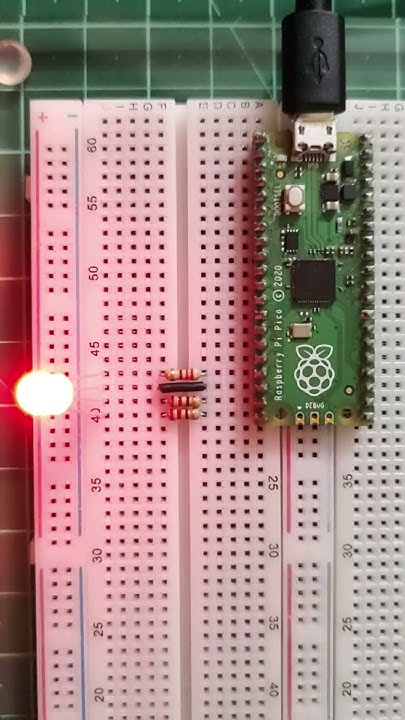 Blinking of RGB using #raspberrypi #pico - YouTube