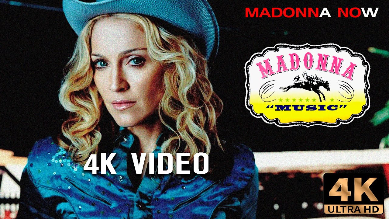MADONNA - MUSIC - REMASTERED VIDEO - 4K 2160p UHD - YouTube