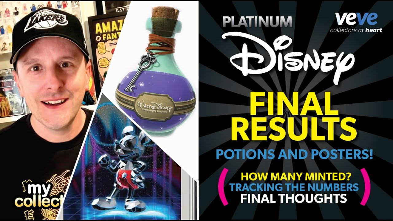 Veve Disney 100 Potions and Posters FINAL RESULTS! How Many Minted ...