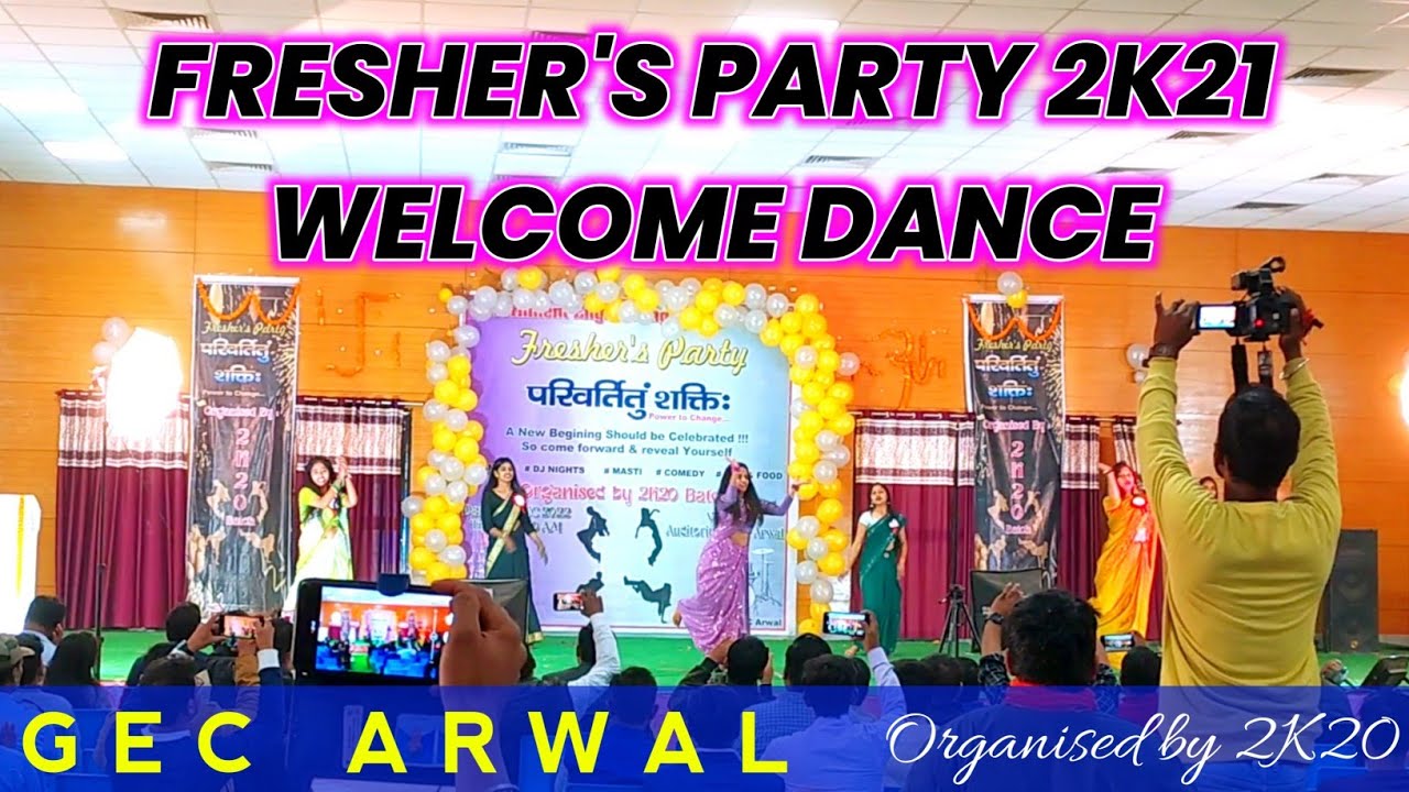 Gec Arwal Fresher's Party 2k21 🥰 - Organised by 2k20🤞 | Government ...