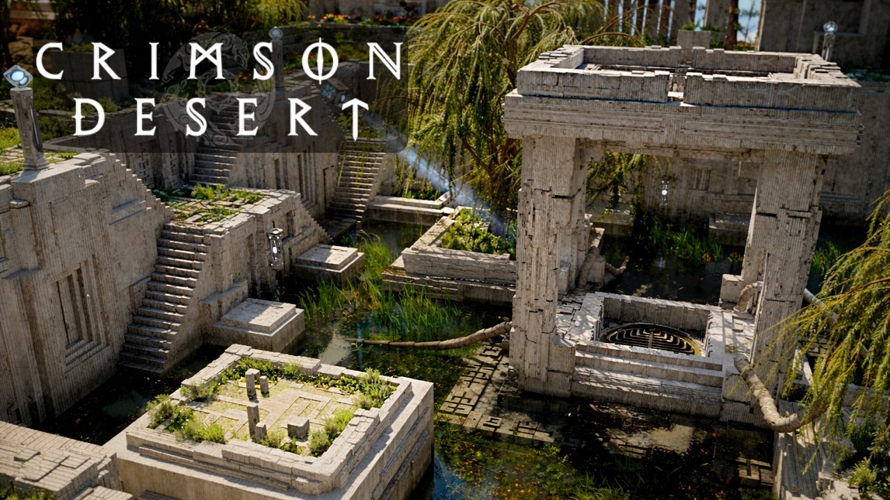 Crimson Desert Root's End Puzzle Solution - YouTube