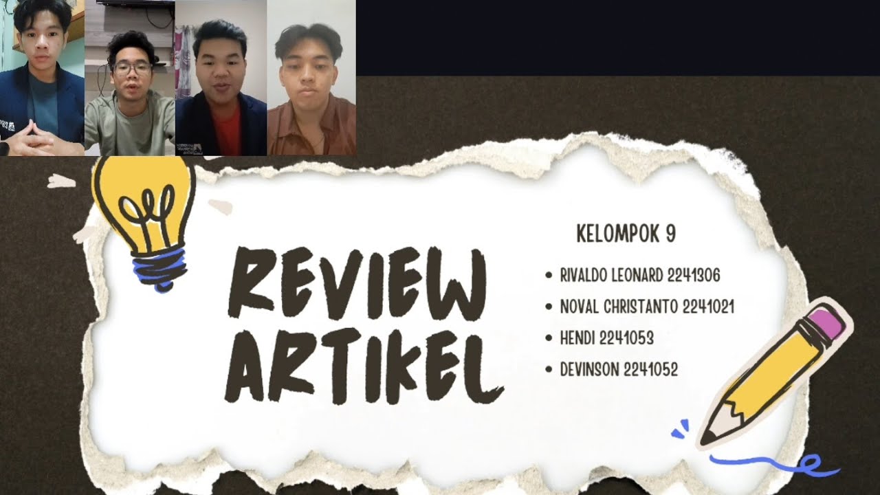 UTS - Presentasi Review Artikel - Matkul "Pengantar Etika dan Kemasyarakatan" - Kelompok 9 - YouTube