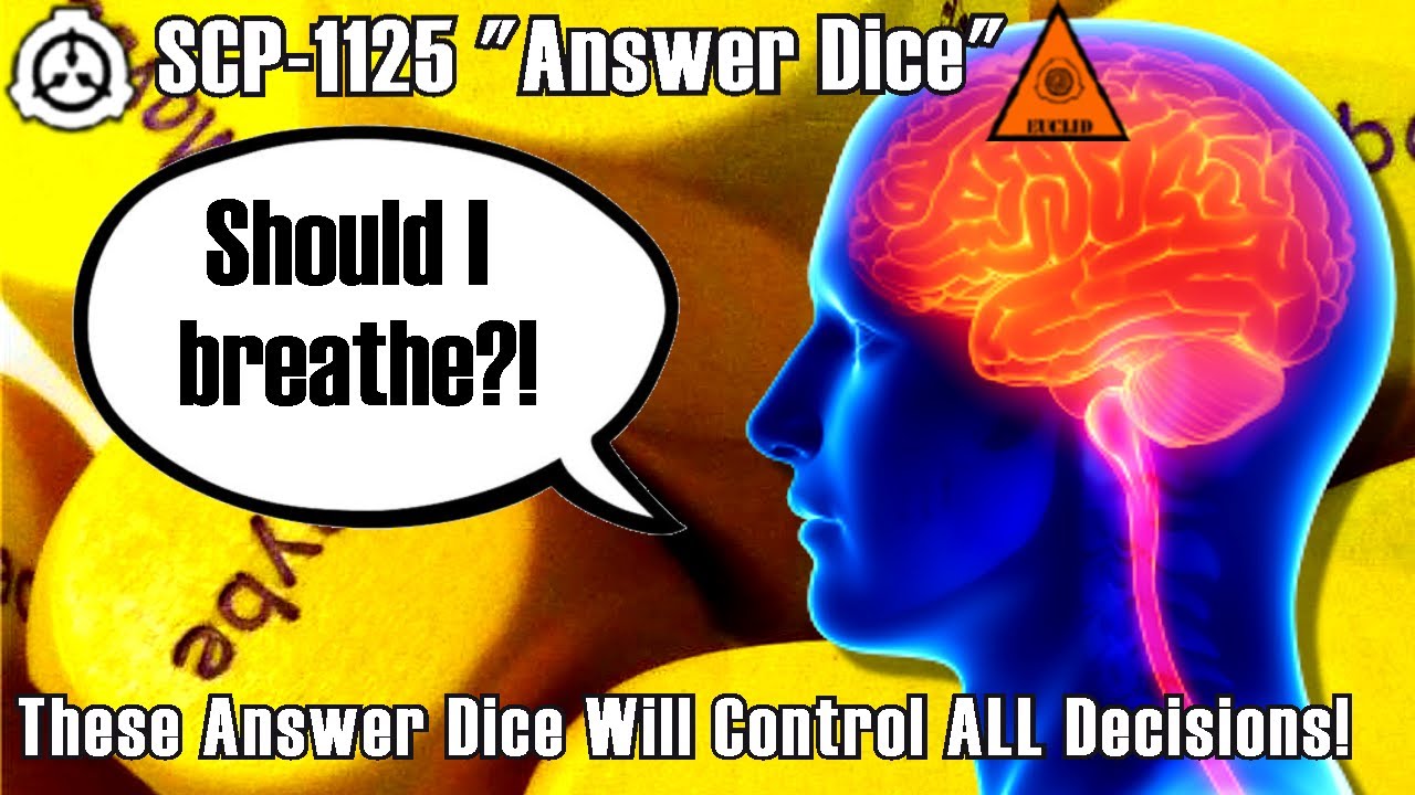 SCP-1125 Answer Dice - Dice that Make Your Decisions for You - YouTube
