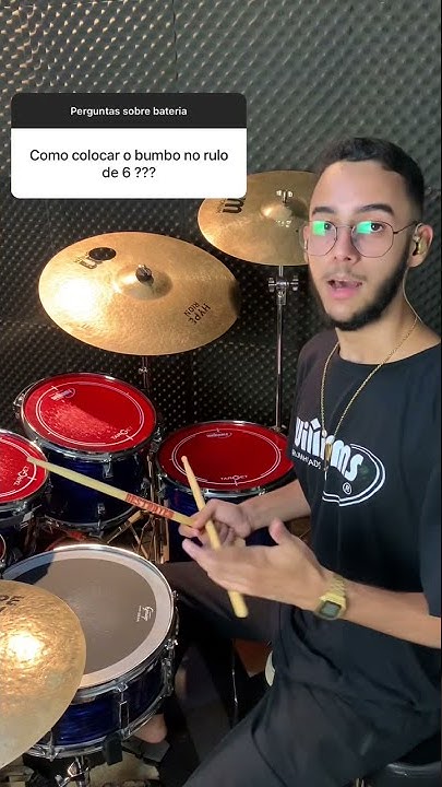 Manda pra um amigo aprender tambémmm🔥🔥 #drummer #drums #bateria # ...