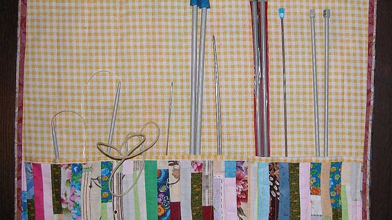 Sew a Pretty Sewing Needle Case - DIY Home - Guidecentral - YouTube