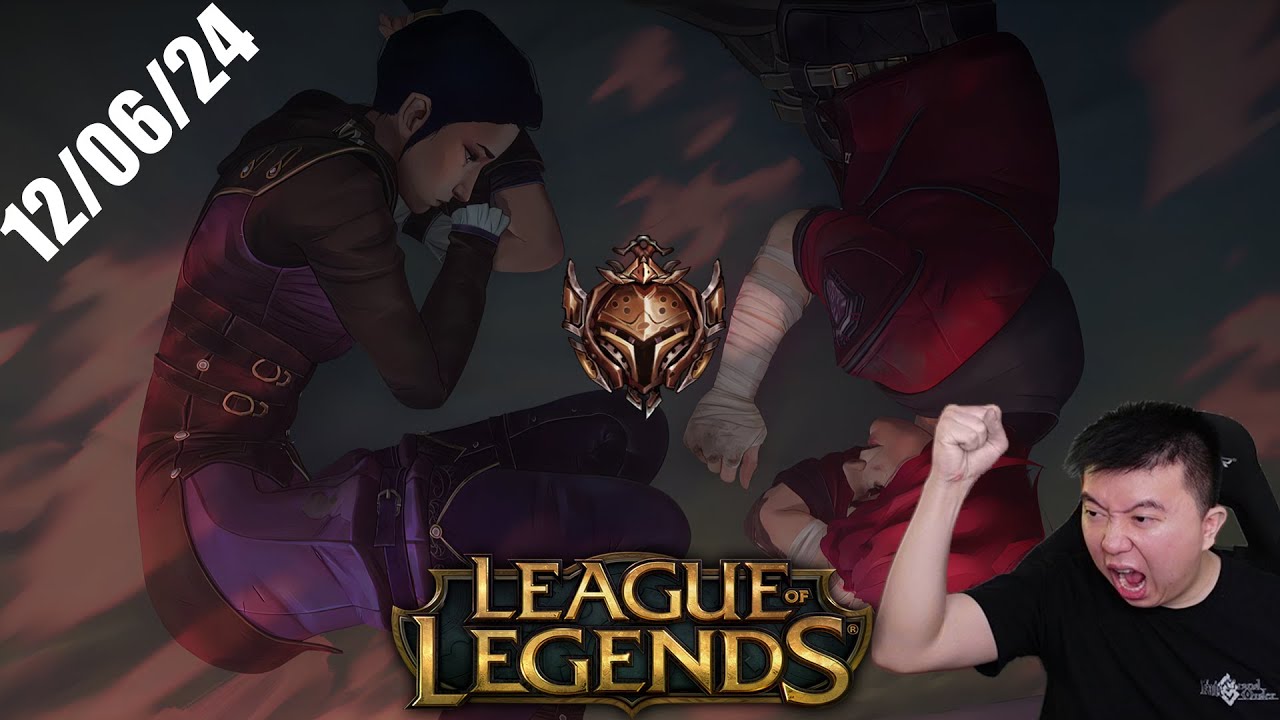 🔴League Of Legends: Washed Up 7time Clash Champion Is A Bronzie- 12/06 ...