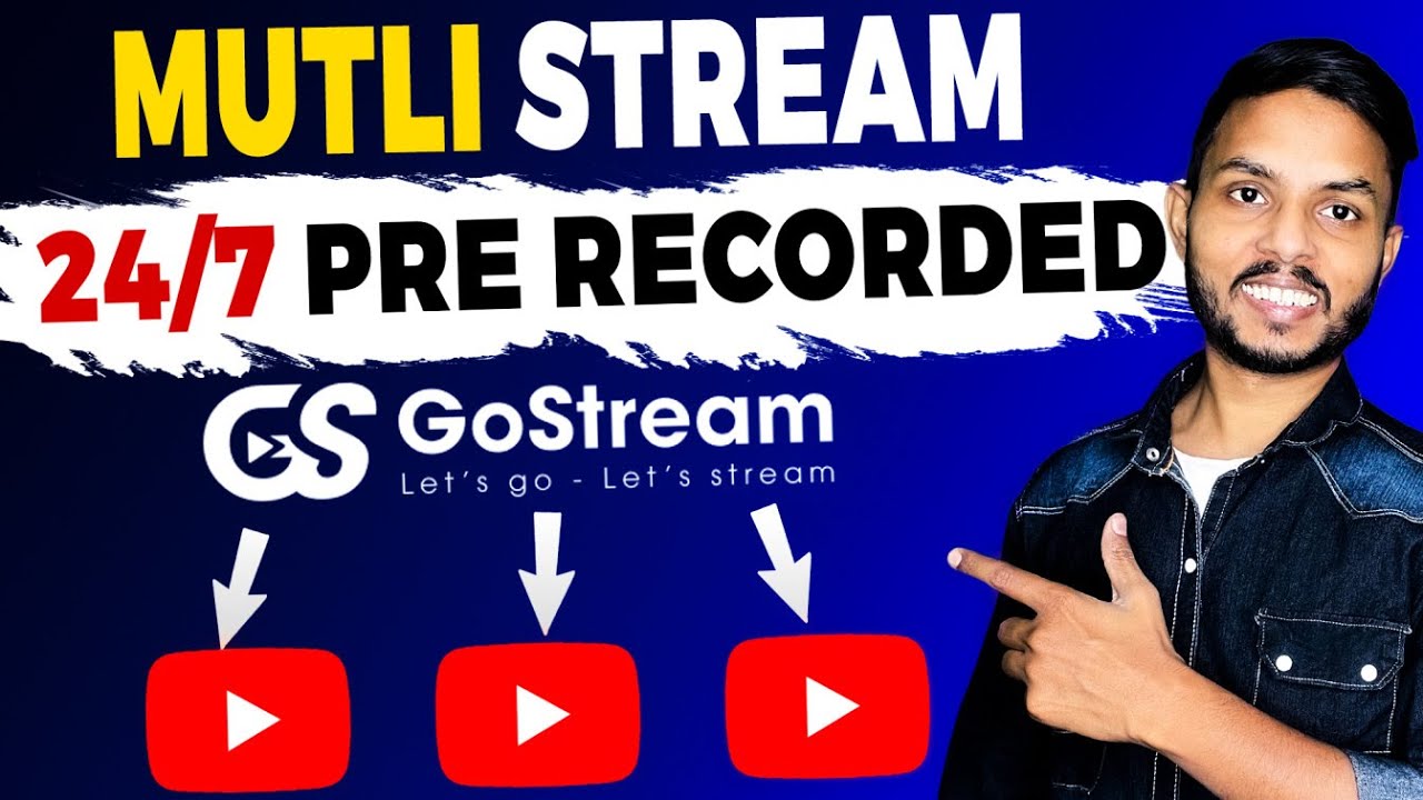 Start Multiple Live Streams in One YouTube With Gostream | Two live ...